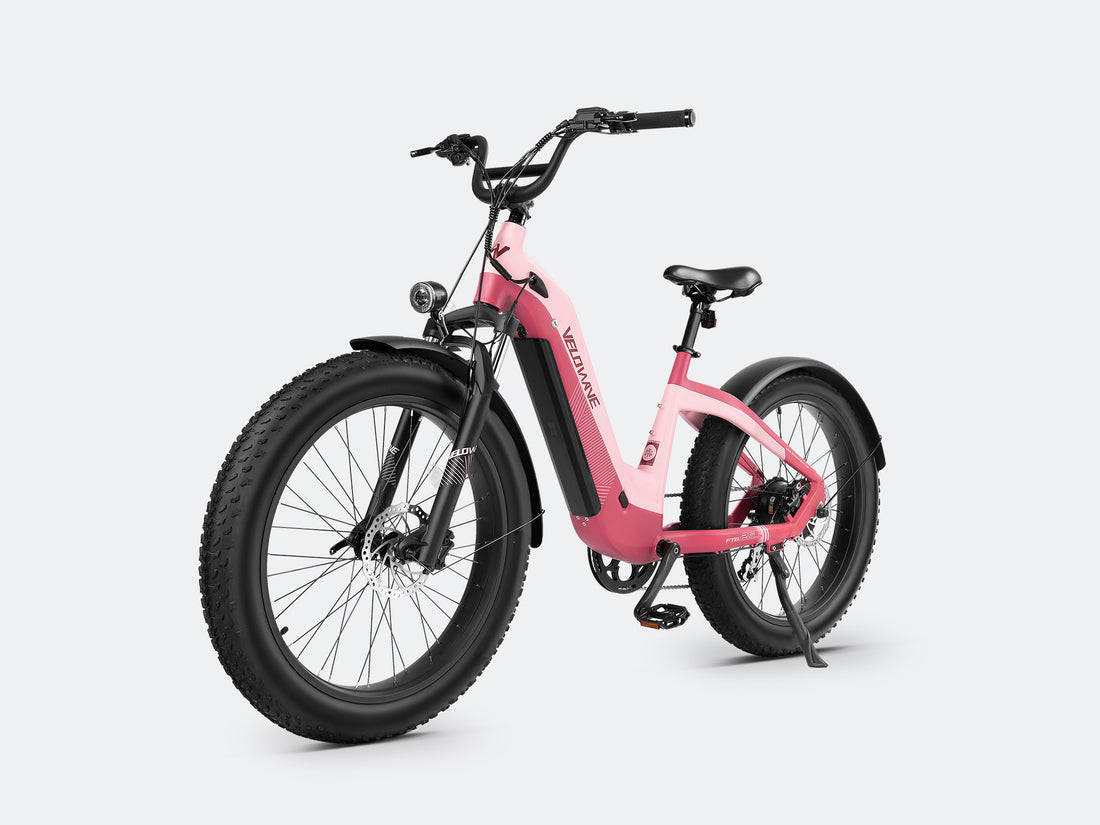 Grace Step-Thru Electric Bike: Easy Riding, Powerful Performance – VELOWAVE