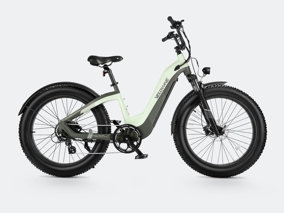 Grace Step-Thru Electric Bike: Easy Riding, Powerful Performance – VELOWAVE