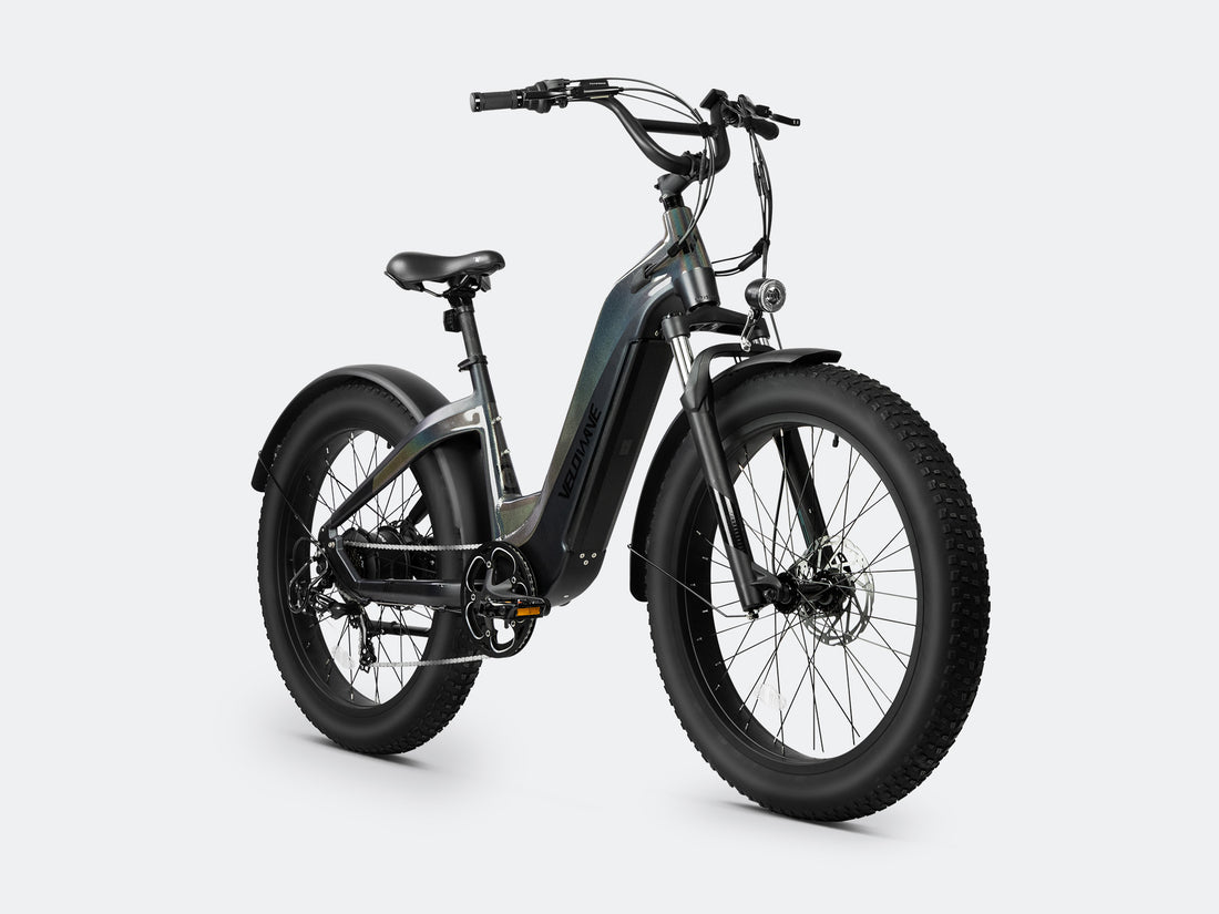 Grace Step-Thru Electric Bike: Easy Riding, Powerful Performance – VELOWAVE