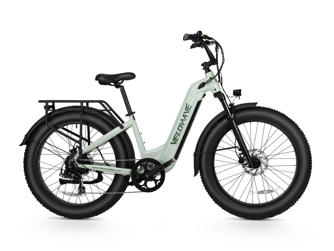 Step Through Electric Bike: Pioneering Power at 32 MPH – VELOWAVE