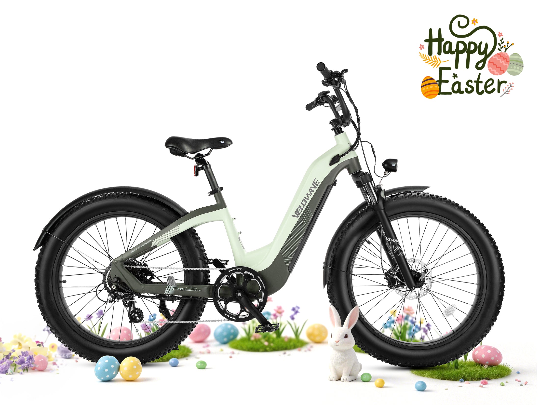 Grace Step-Thru Electric Bike: Easy Riding, Powerful Performance – VELOWAVE