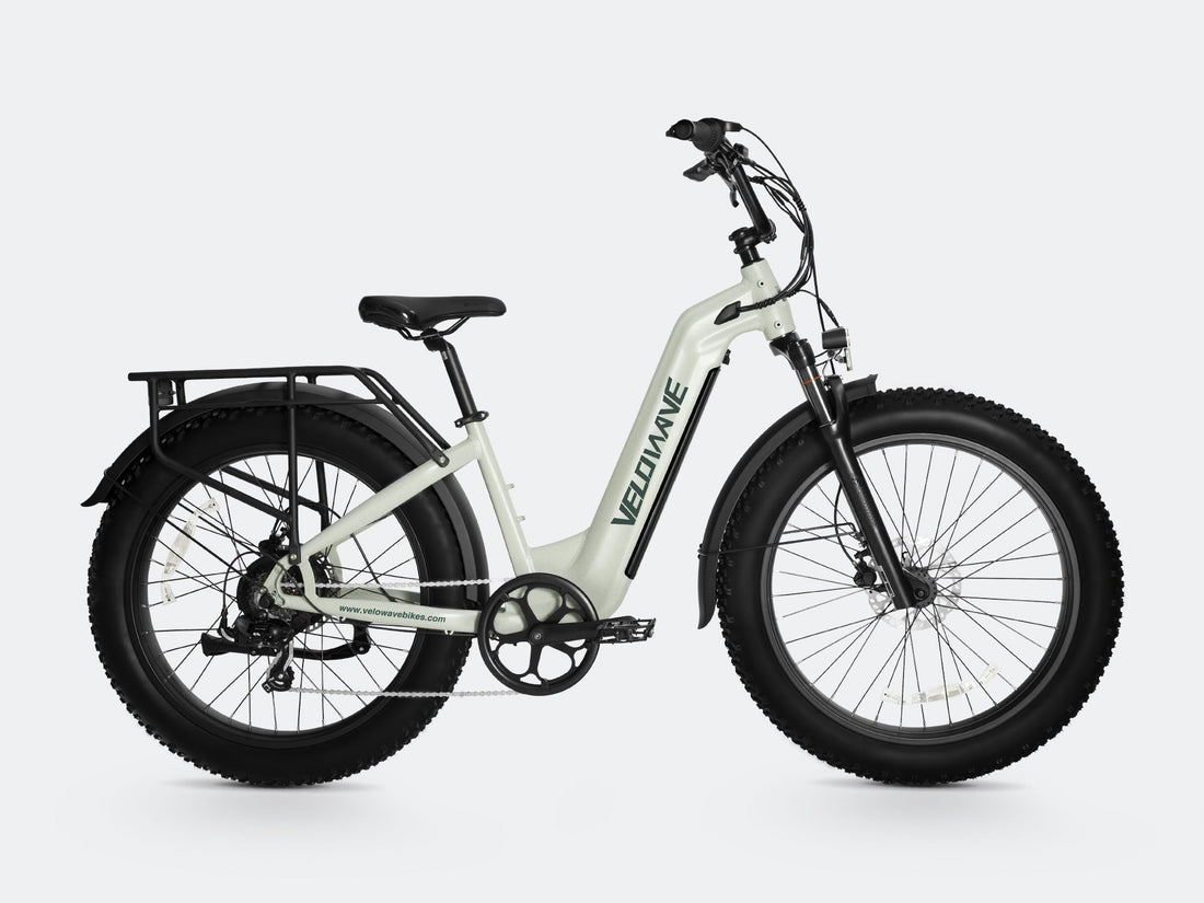 Step Through Electric Bike: Pioneering Power at 32 MPH – VELOWAVE