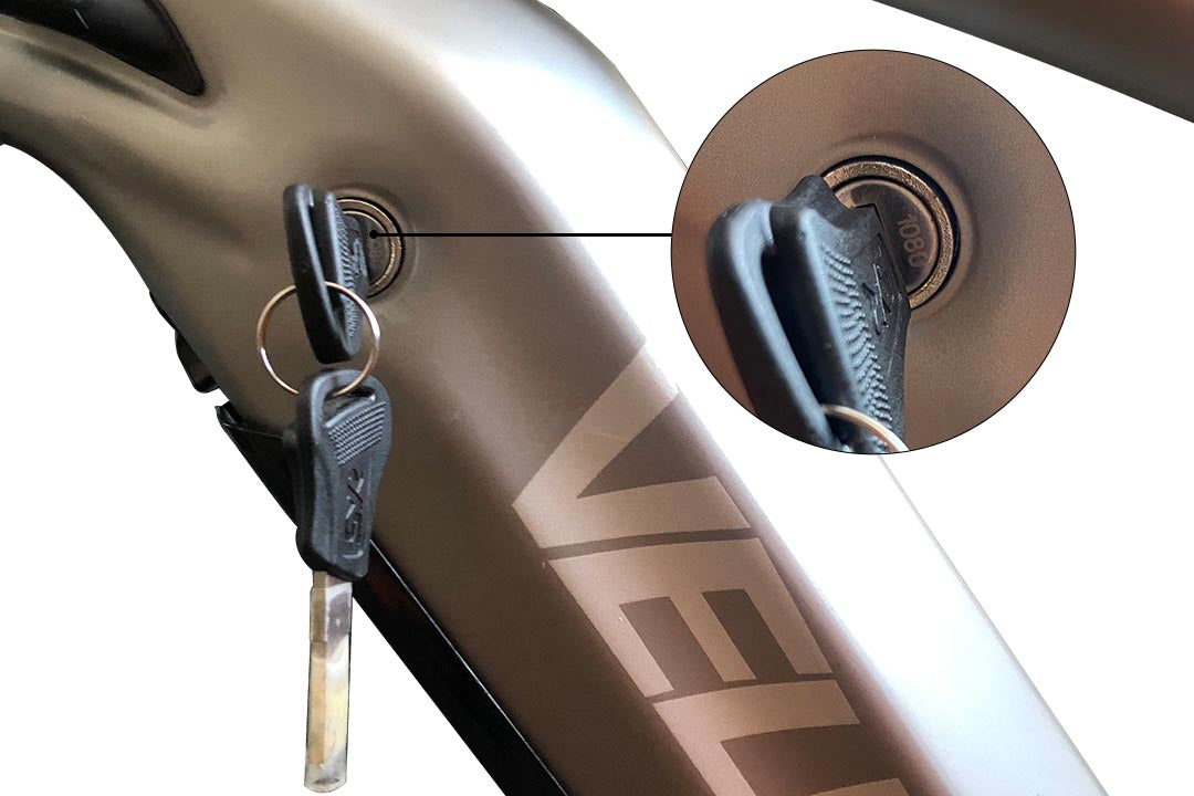 Customize Battery Key for Velowave Electric Bikes
